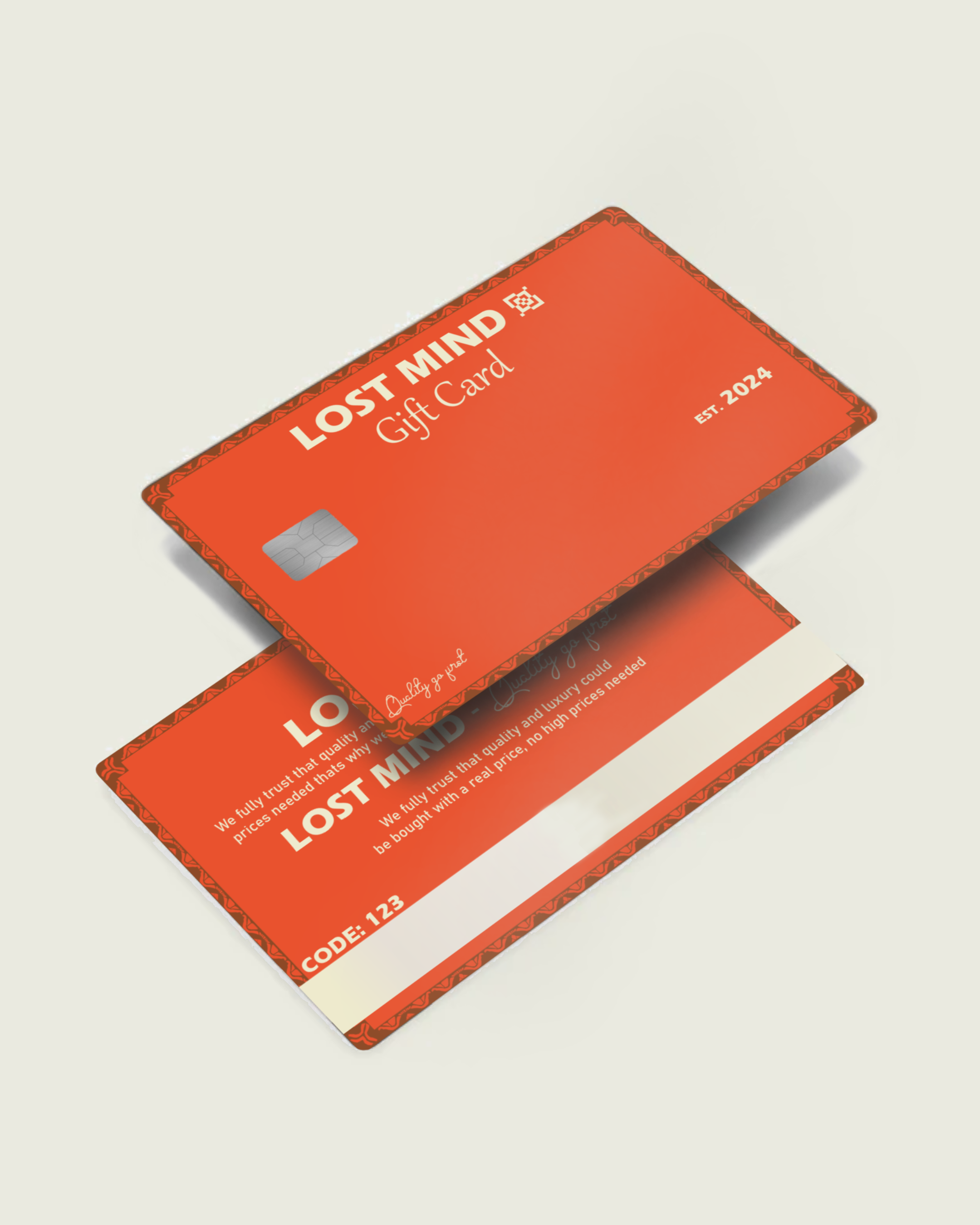 Gift card – LOST MIND